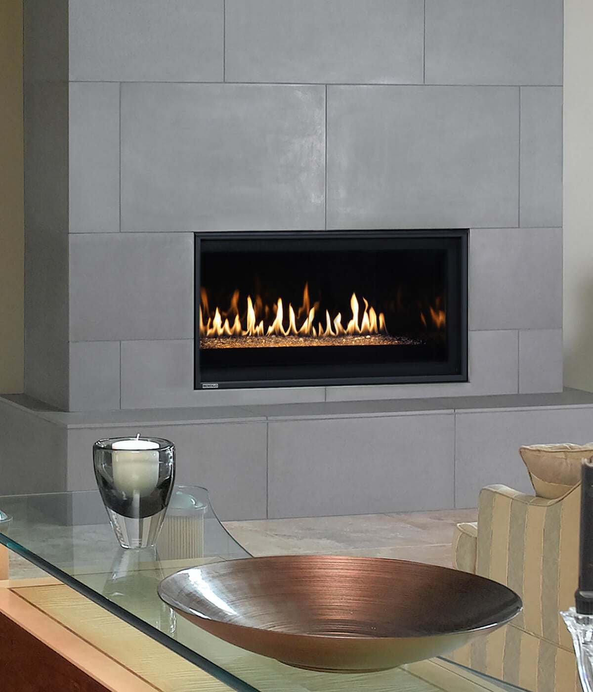 Montigo PHENOM Modern Residential Gas Fireplace | P38DF